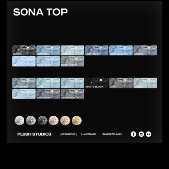 Second Life Marketplace - PlushStudios. Sona Jeans - Ice